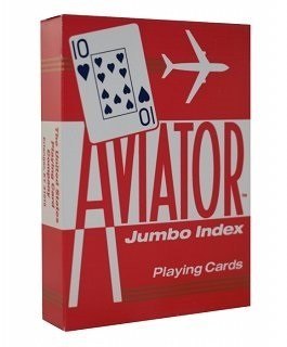 Karty Aviator Jumbo Index - SeniorLux